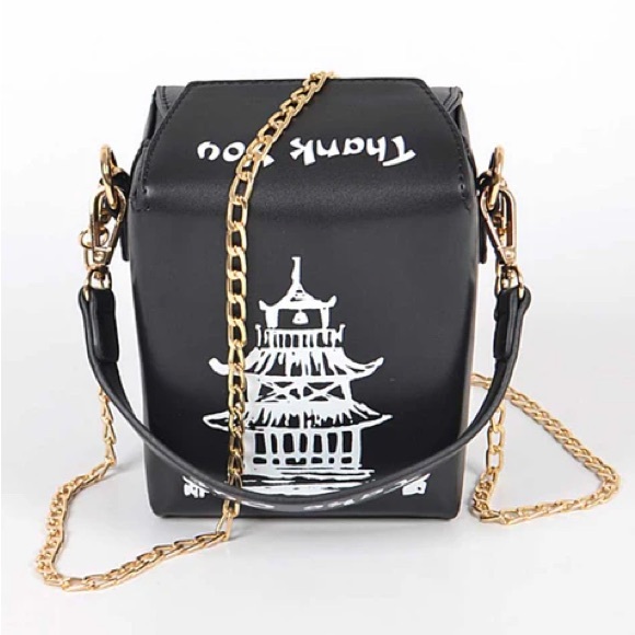 Bags | Thank You Take Out Box Chinese Fashion Bag | Poshmark